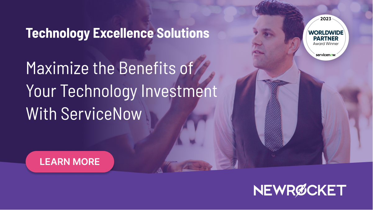 ServiceNow Technology Excellence - NewRocket